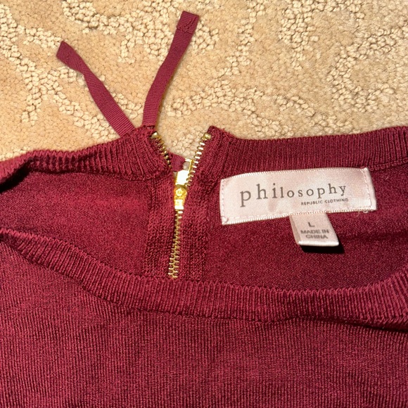 Philosophy | Tops | Long Sleeve Philosophy Top | Poshmark